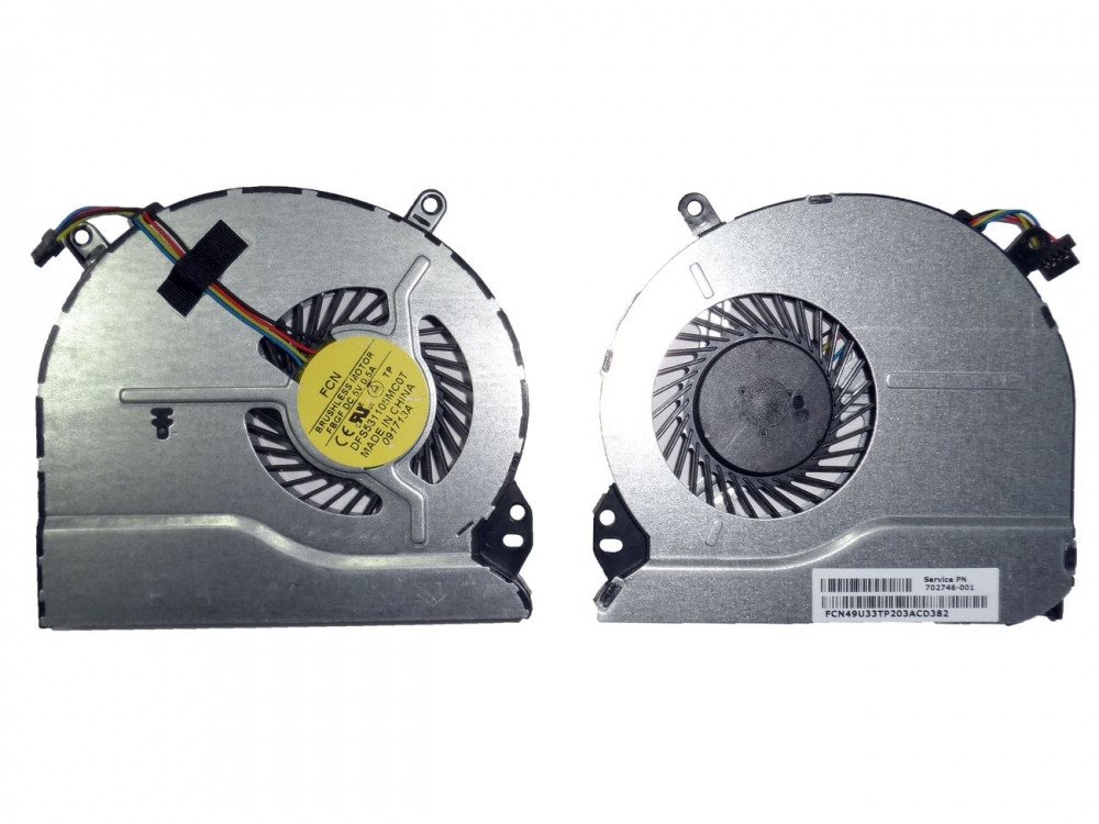 Кулер HP Pavilion 14-B 15-B 14-1000 15-1000 (702746-001 DTA49U33TP) б/в ...