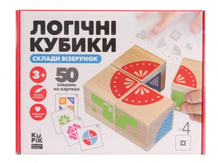 Купить Логічні кубики "Склади візерунок" KuPik 900477 29 шт ...