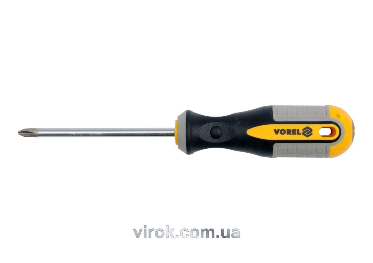 Викрутка хрестова VOREL : "Philips" PH2 х 150 мм. Cr-V [12/36/144] (ID#1910914506), цена: 92.65 ...
