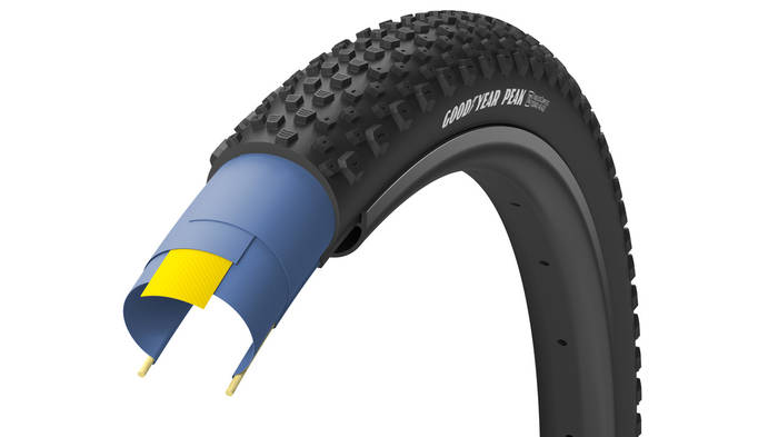 Купить Покрышка 700x40 (40-622) GoodYear PEAK tubeless complete ...