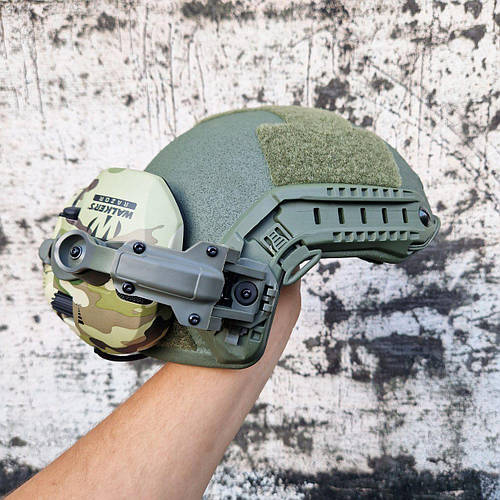 Купить Комплект: Шолом Fast PE + Активні навушники Walkers Razor ...