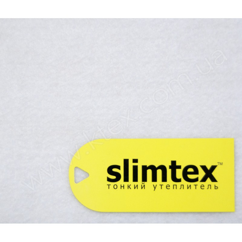 Slimtex® тонкий утеплювач для одягу, щільність 250 гр/м2, білий / white, в рулоні 20 м. п. (ID ...