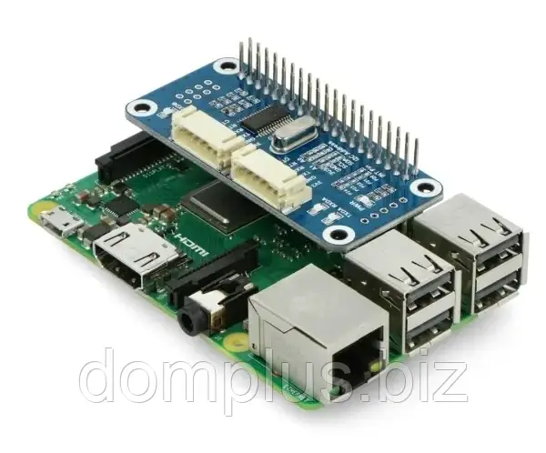 Купить Serial Expansion HAT - I2C, UART, GPIO - накладка для Raspberry ...