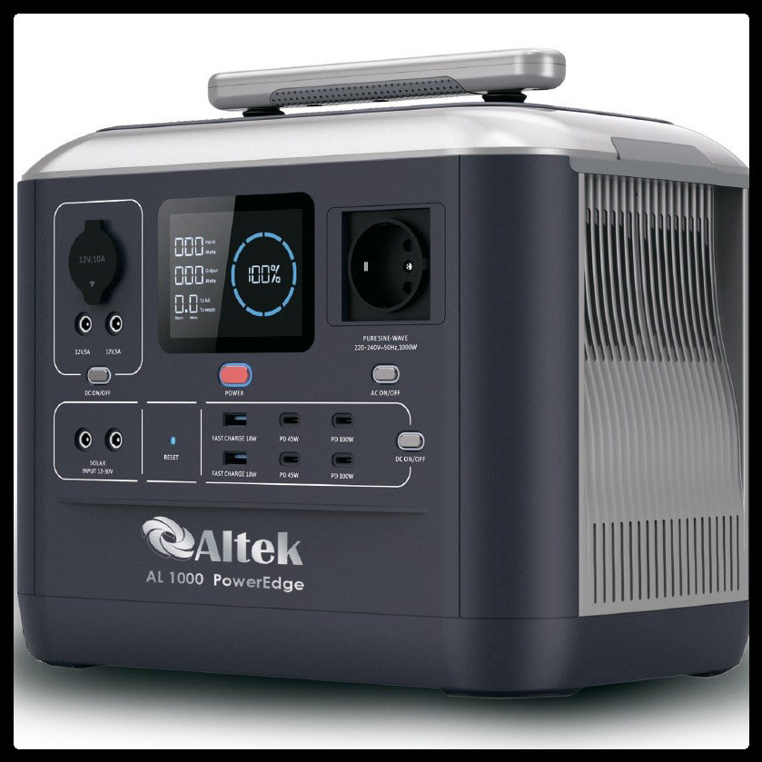 Портативна зарядна електростанція ALTEK PowerEdge AL 1000 (ID ...