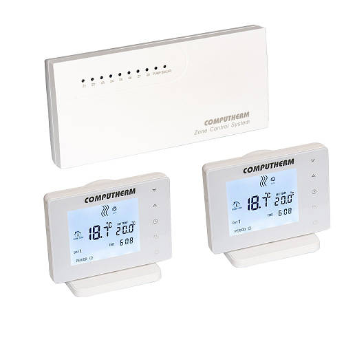 Купить COMPUTHERM Е800 RF Wi-Fi беспроводной сенсорный недельный программатор, многозонный, цена ...