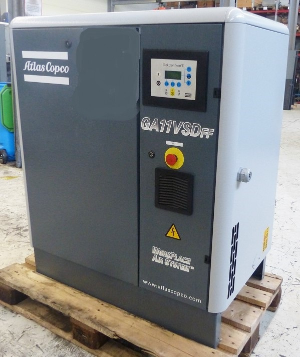 Купить Компресор повітряний б/в Atlas Copco GA 11 VSD FF, цена 50000 ...