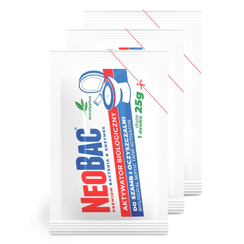 Купити NeoBac для очисних споруд 24+2 саше 650г, ціна 899 ₴ - Prom.ua ...