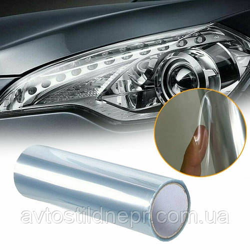Купить Пленка антигравийная для фар 1м*30см Clear (прозрачная) (м ...