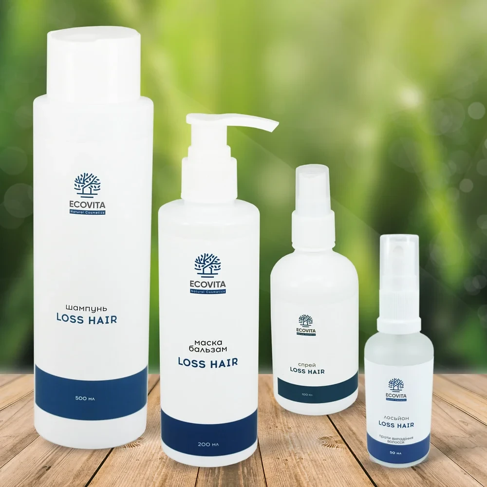 ECOVITA Комплекс для волосся проти випадіння "Loss hair 3" Український ...