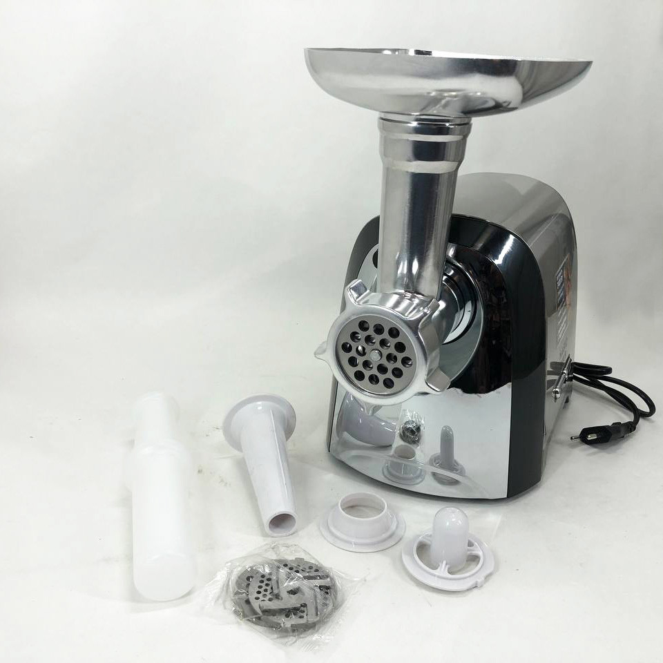 Купить Мясорубка с металлическим редуктором Magio MG-269, Мясорубка для мяса, Электромясорубка ...