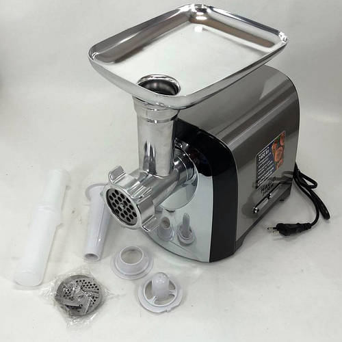 Купить Мясорубка с металлическим редуктором Magio MG-269, Мясорубка для мяса, Электромясорубка ...