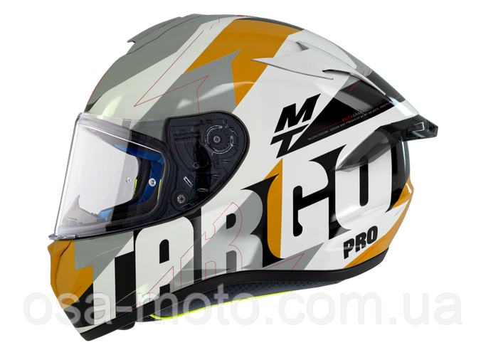 Мотошлем MT TARGO PRO Biger A3 Gloss Pearl Yellow M (ID#1912518519 ...