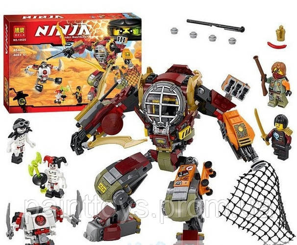 Конструктор "Bela Ninja 10525", Ніндзяго «Робота Роніна» 454 деталі (ID ...