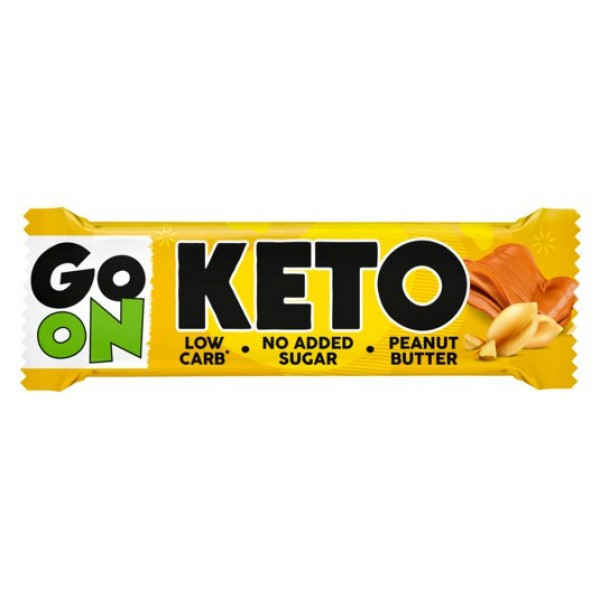 Купить Батончик GoOn Nutrition Keto Bar, 50 грамм Арахисовая паста ...