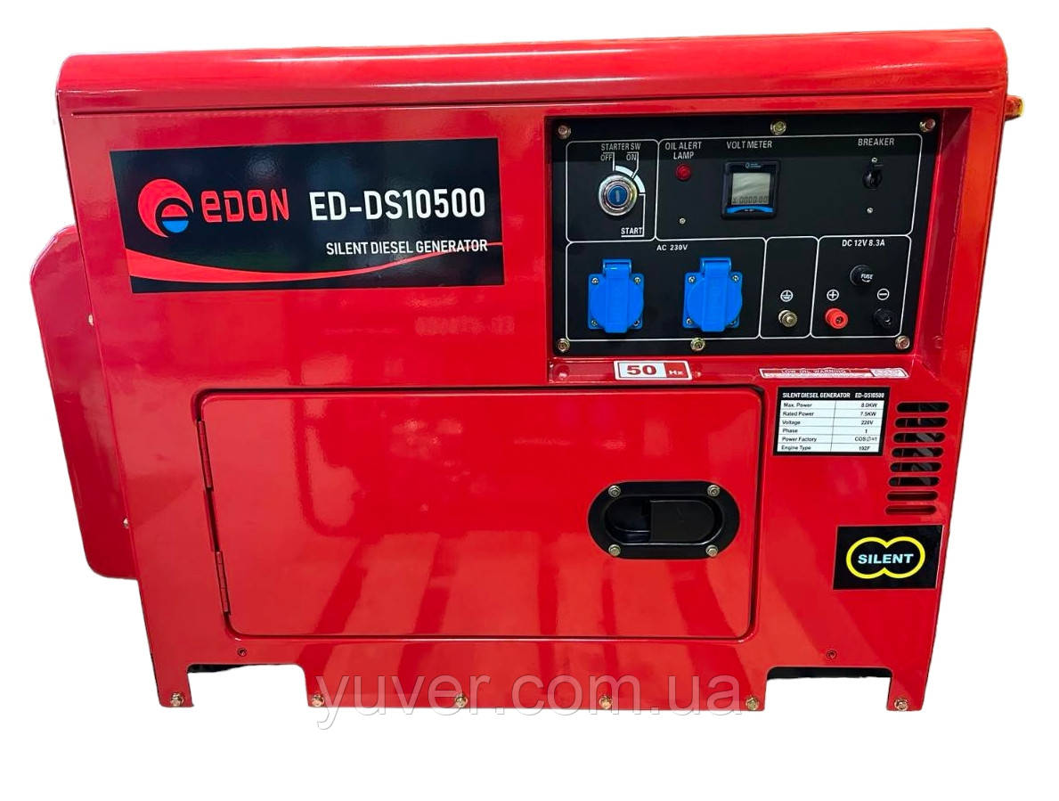 Купить Генератор дизельний Edon ED-DS10500, цена 53000 ₴ — Prom.ua (ID ...