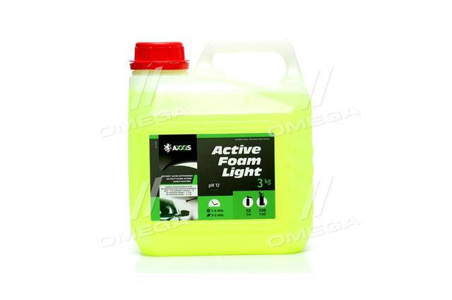 Купить Активная пена AXXIS Active Foam Light (канистра 3л), цена 368 ₴ — Prom.ua (ID#1912982699)