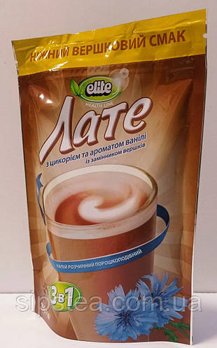 Латте Elite Health Line 3в1 розчинний напій з цикорієм та ваніллю 190г ...