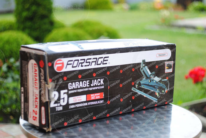 Гидравлический подкатный домкрат Forsage 2т TA820011 Гидравлический ...