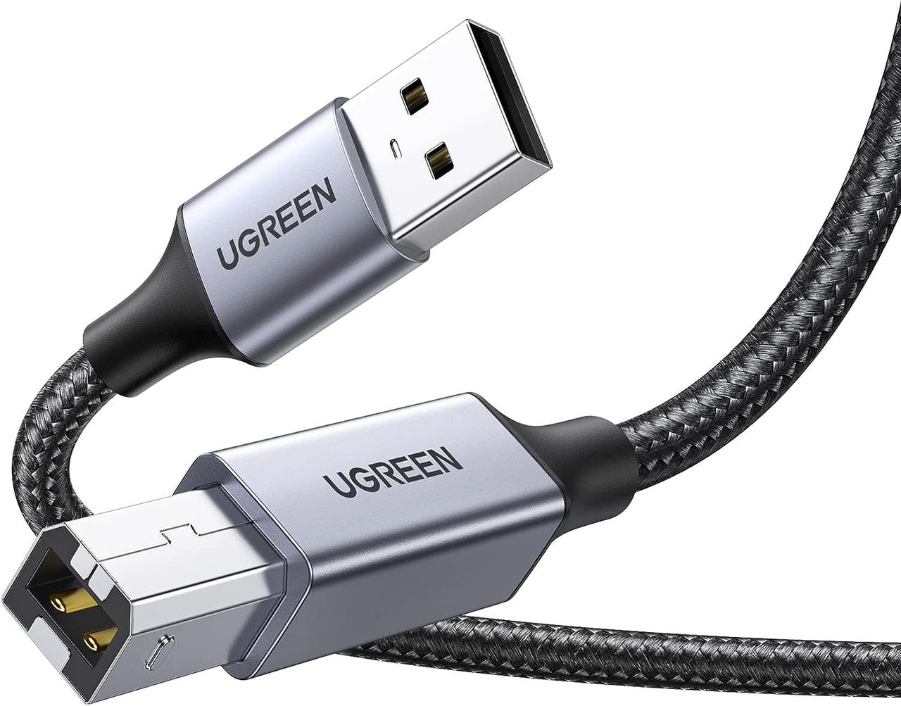 Кабель Ugreen USB 2.0 to USB type B USB Printer Cable для принтерів ...