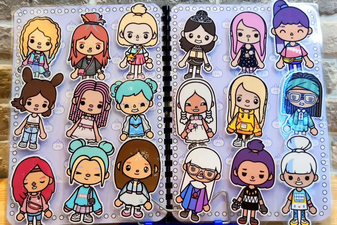 Тока Бока Игры на липучках Toka Boka кейс с героями и одеждой, цена ...