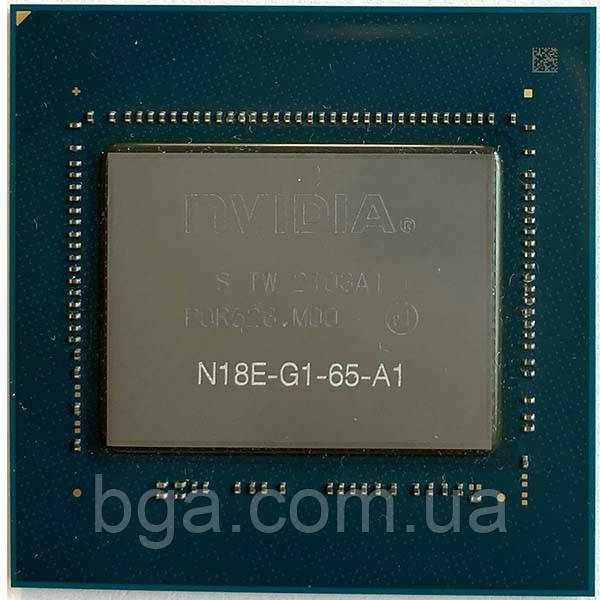 Мікросхема N18E-G1-65-A1 RTX 2060 (refurbished, на свинцевих кулях ...