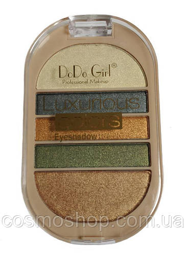 DoDo Girl Тени + хайлайтер, 5 оттенков, D3105 04 (ID#1913702999), цена ...