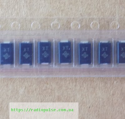 Супресор SMAJ18CA ( маркування XT ) smd двоспрямований, ціна: 26.40 ...