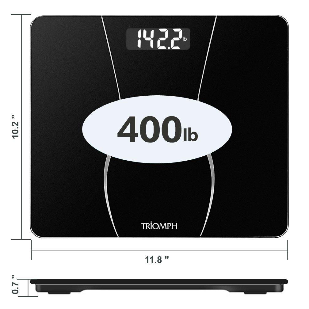 Купить Triomph Smart Digital Body Weight Bathroom Scale with Backlit ...