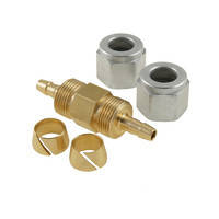 Переходник -соеденитель D6 мм - D6 мм для трубки пвх FARO (GZ-2312) (ID ...