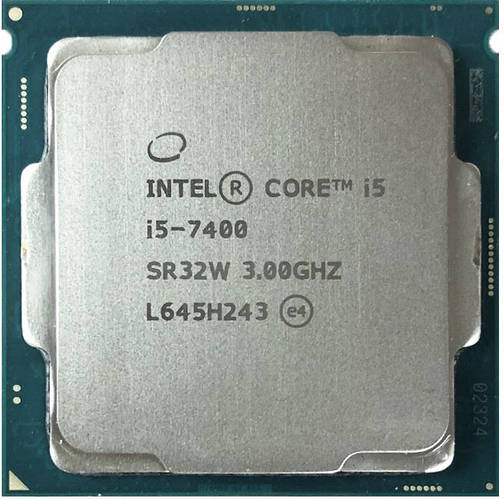 Купити Процесор Intel Core i5-7400 3.0-3.5GHz LGA1151 SR32W 65W Intel ...