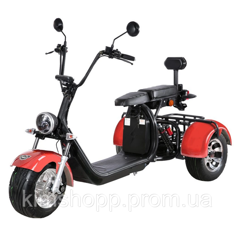 Купить Электроскутер трехколесный HECHT COCIS MAX RED, цена 91999 ...