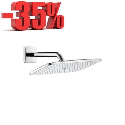 Тропический прямоугольный душ 240x150 Hansgrohe Raindance E Air 1jet ...