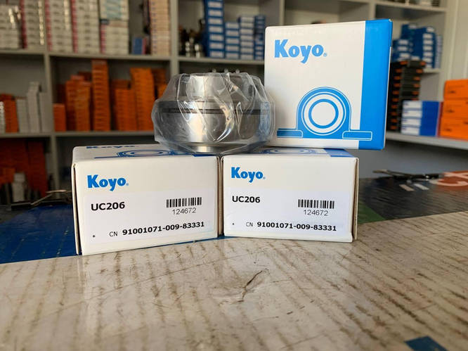 Подшипник UC206 KOYO (Япония), 30х62х38,1 мм, шариковый радиальный ...