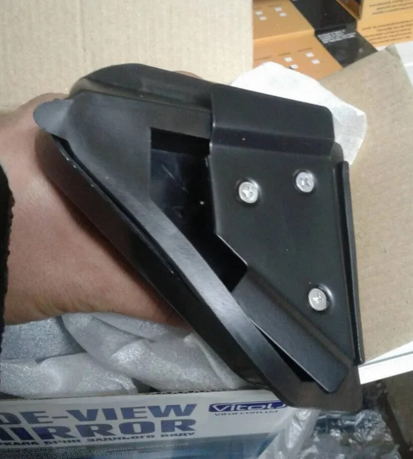 Бічні дзеркала зовнішні заднього виду на ВАЗ 2101, 2102, 2103, 2106 ЗБ-3252C Black/LED з ...