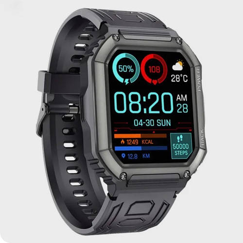 Смарт-часы Lige Tank K06 Black (KTK0001R06BL) (ID#1915720843), цена ...