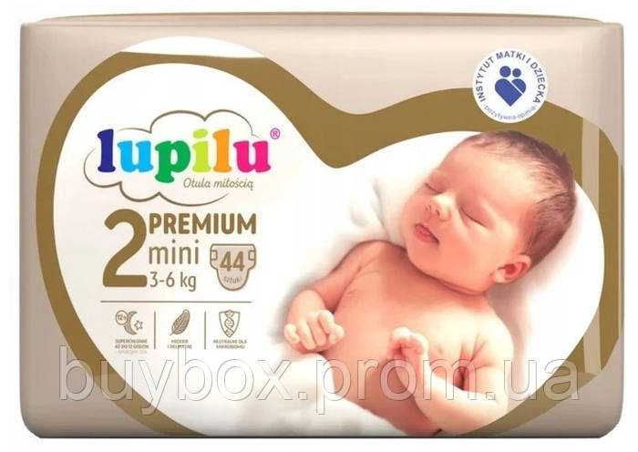 Купить Підгузники Lupilu Premium Mini 2 3-6 кг 44 шт BX, код: 7615452 ...