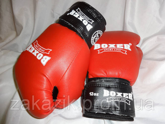 Купить Боксерские перчатки 12 oz Boxer Красный hubq20m1f ZZ, код ...