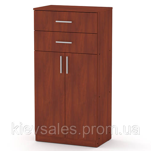 Купить Шкаф книжный Компанит КШ 14 61х37х120 см Яблоня Ks код 2656049 цена 2859 99 ₴ — Prom