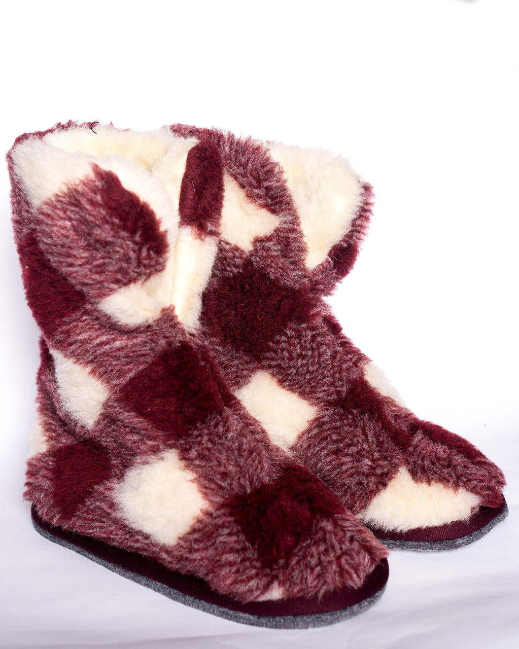 Чуни высокие, тапки из овечьей шерсти Квадро-5 100™ 35-45р: продажа ...