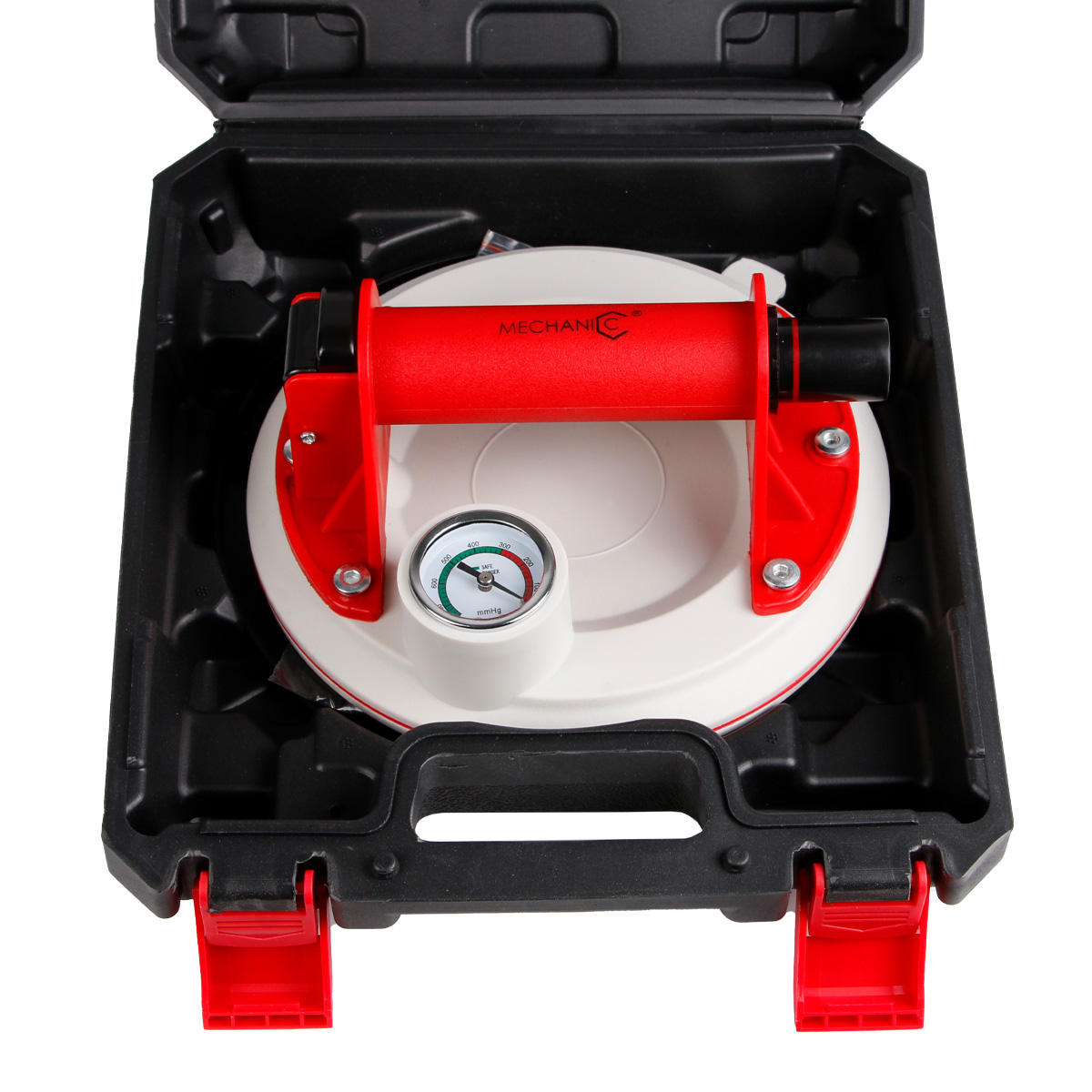 Вакуумная присоска POWERFIX WHITE механическая с манометром (ID ...