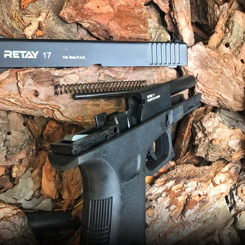 Купити Стартовий пістолет Retay Glock 17/19 + 20 патронів | під ...