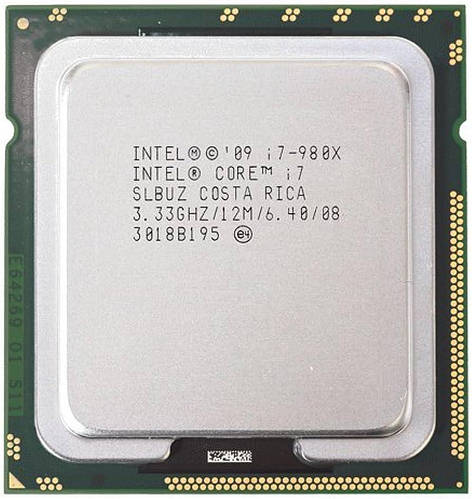 Процессор Intel i7-980X Extreme Edition LGA1366 3.33-3.60 GHz, 6 ядер ...