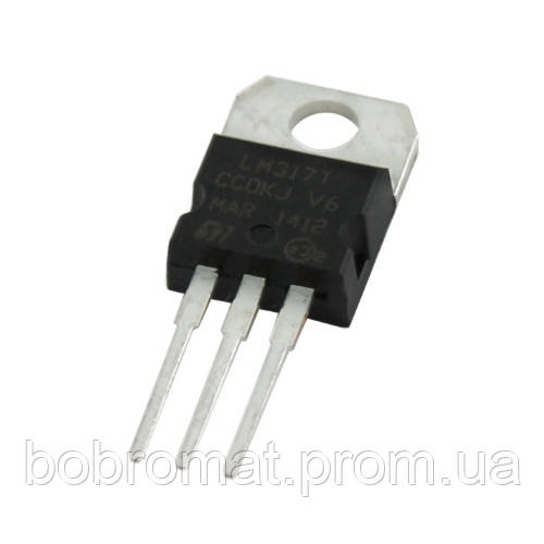 Купить Чип BTB LM317T LM317 TO220, Стабилизатор напряжения линейный регулируемый BB, код ...