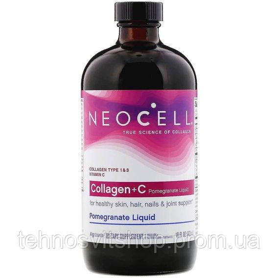 Коллаген Neocell Collagen + C 6 OZ 473 Ml Pomegranate TT, Код: 7683387 ...
