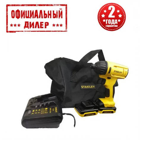 Аккумуляторный бесщеточный импульсный гайковерт Stanley SCI12S2 ...