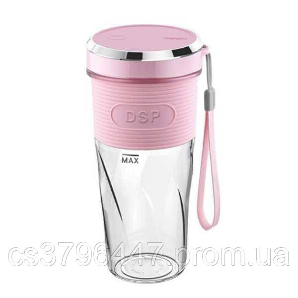 Портативный Блендер USB для Смузи и Коктейлей Шейкер 350мл 50Вт DPS ...