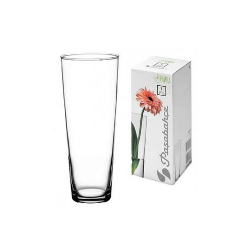 Купити Ваза Pasabahce Flora конічна d10,4 см h26 см скло (43177), ціна ...