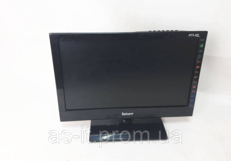 Купити БУ Монітор (телевізор) 19" LED TN, Saturn LED 19A, 1366x768, 16:9, VGA, HDMI, ціна 1000 ...