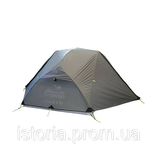 Палатка 3 местная Tramp Cloud 3 SiTRT-094-grey ультралегкая Светло ...
