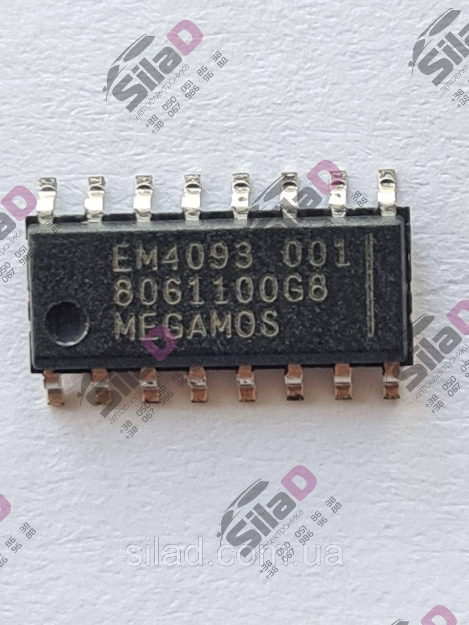 Мікросхема EM4093-001 EM Microelectronic Megamos корпус SOP16: продаж ...